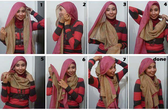 Tutorial Cara Memakai Jilbab Pashmina Modern | Tutorial Hijab