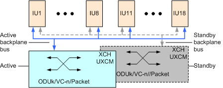Huawei OptiX OSN 8800 T64 Cross-Connect Function