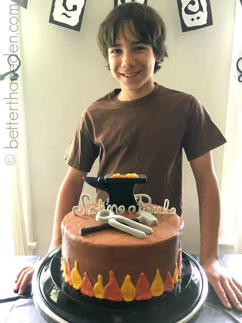 A Smithy-Style Birthday for a Junior Blacksmith - Mary Haseltine