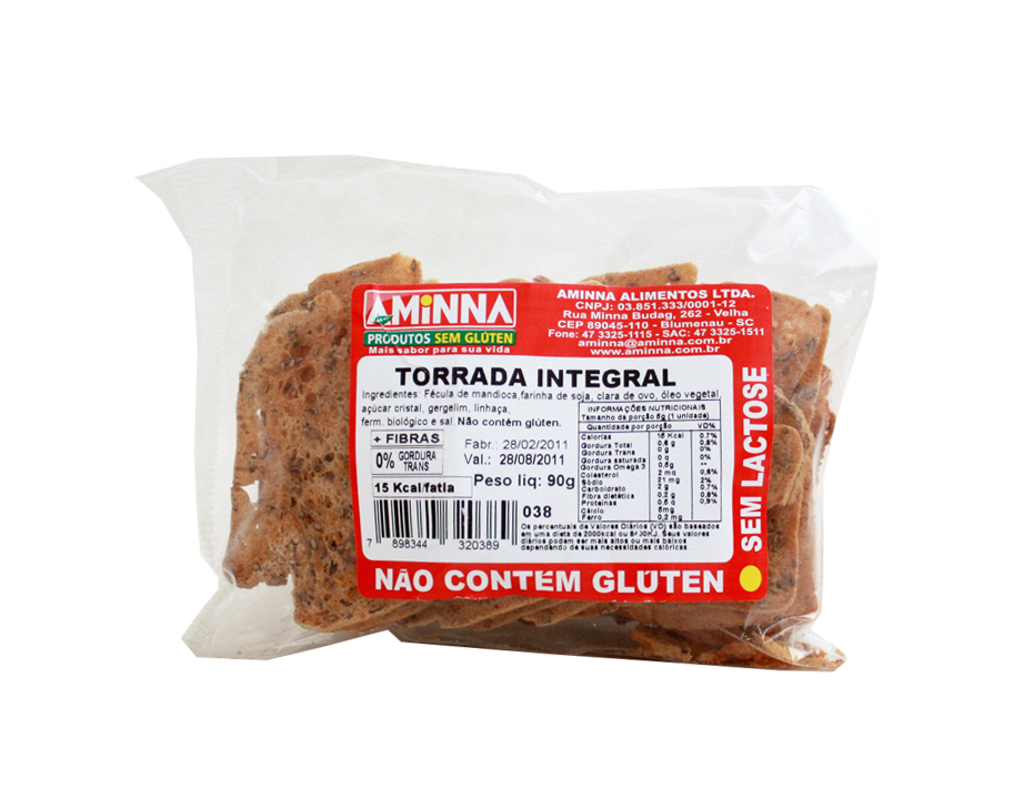 Diário de um Celíaco: Produtos - Torradas