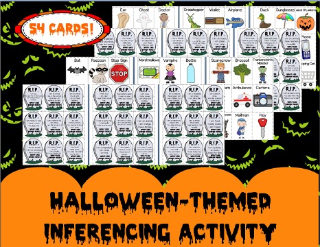 The 8th Word Wonder! Speech & Language Therapy Blog: Halloween ...