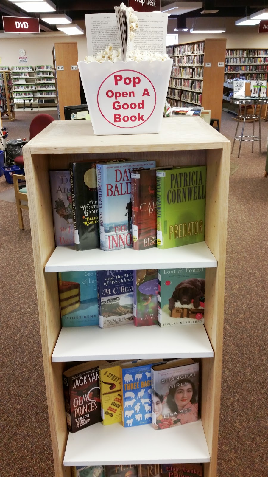 Display Lit: Pop Open a Good Book