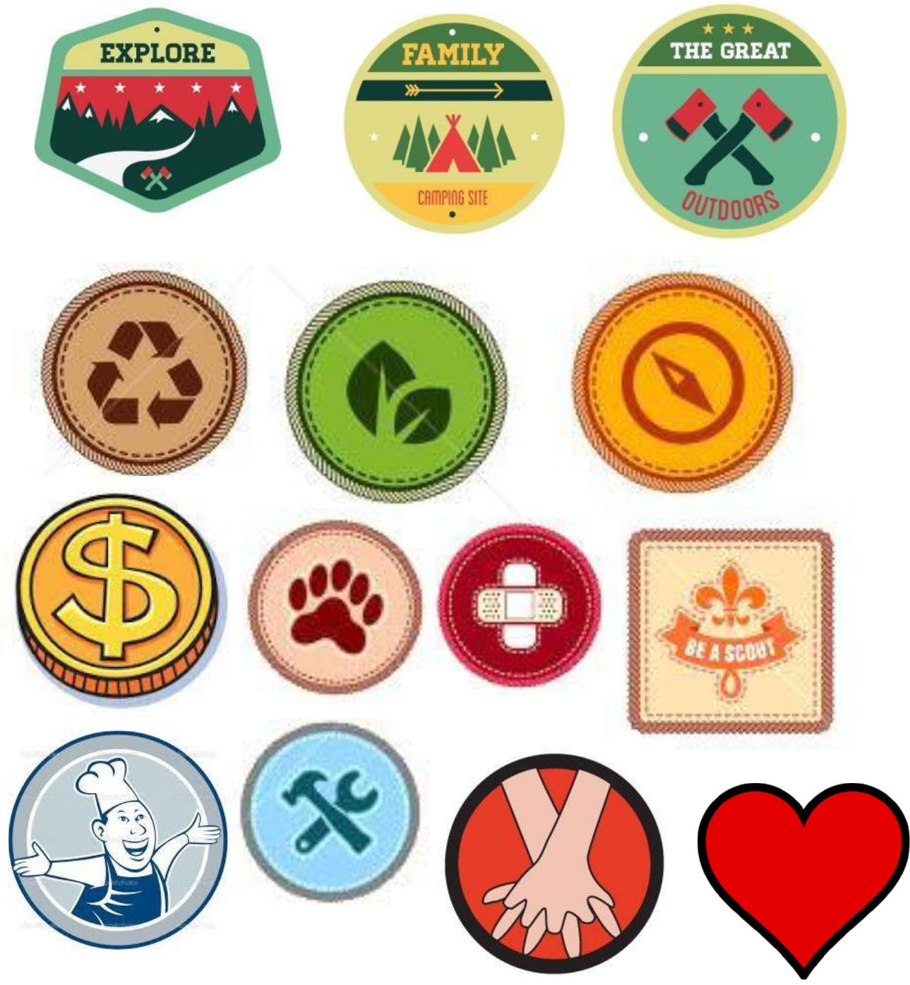 CP GAMUSINOS: ¡INSIGNIAS DE EXPLORADOR!