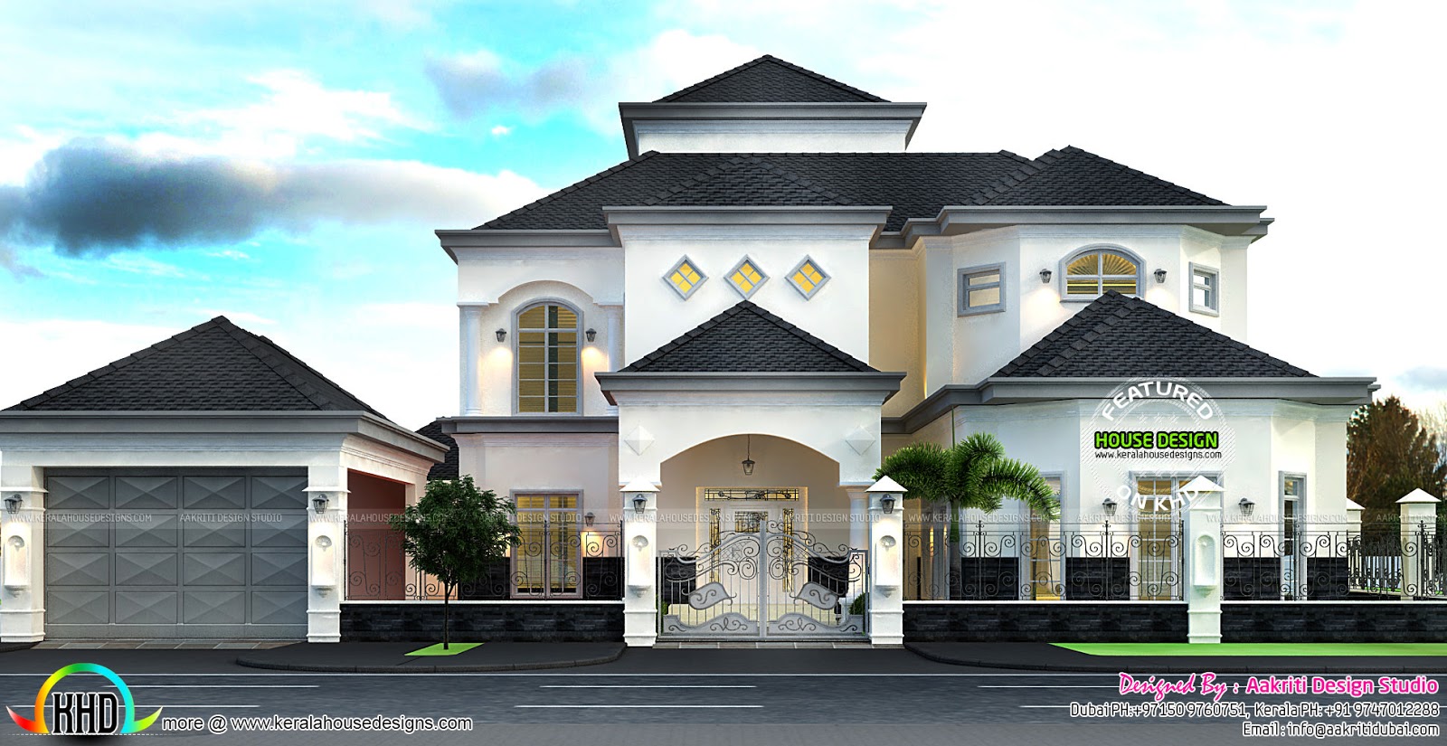 Gigantic super luxury home architecture