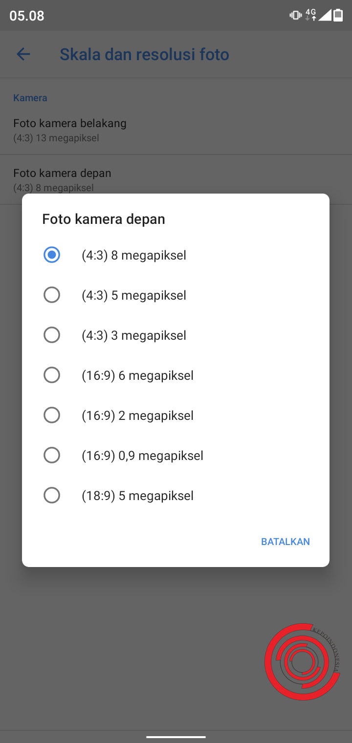 Cara Mengatur Resolusi Kamera Android - KEPOINDONESIA
