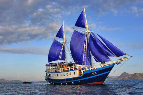 Gambar Transportasi : Kapal Layar Alat Transportasi Laut Utama Zaman Dahulu