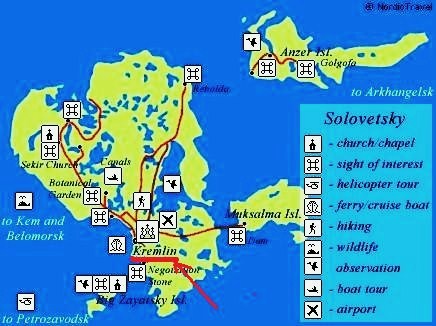 Solovjetski Islands Russia Cruise Port