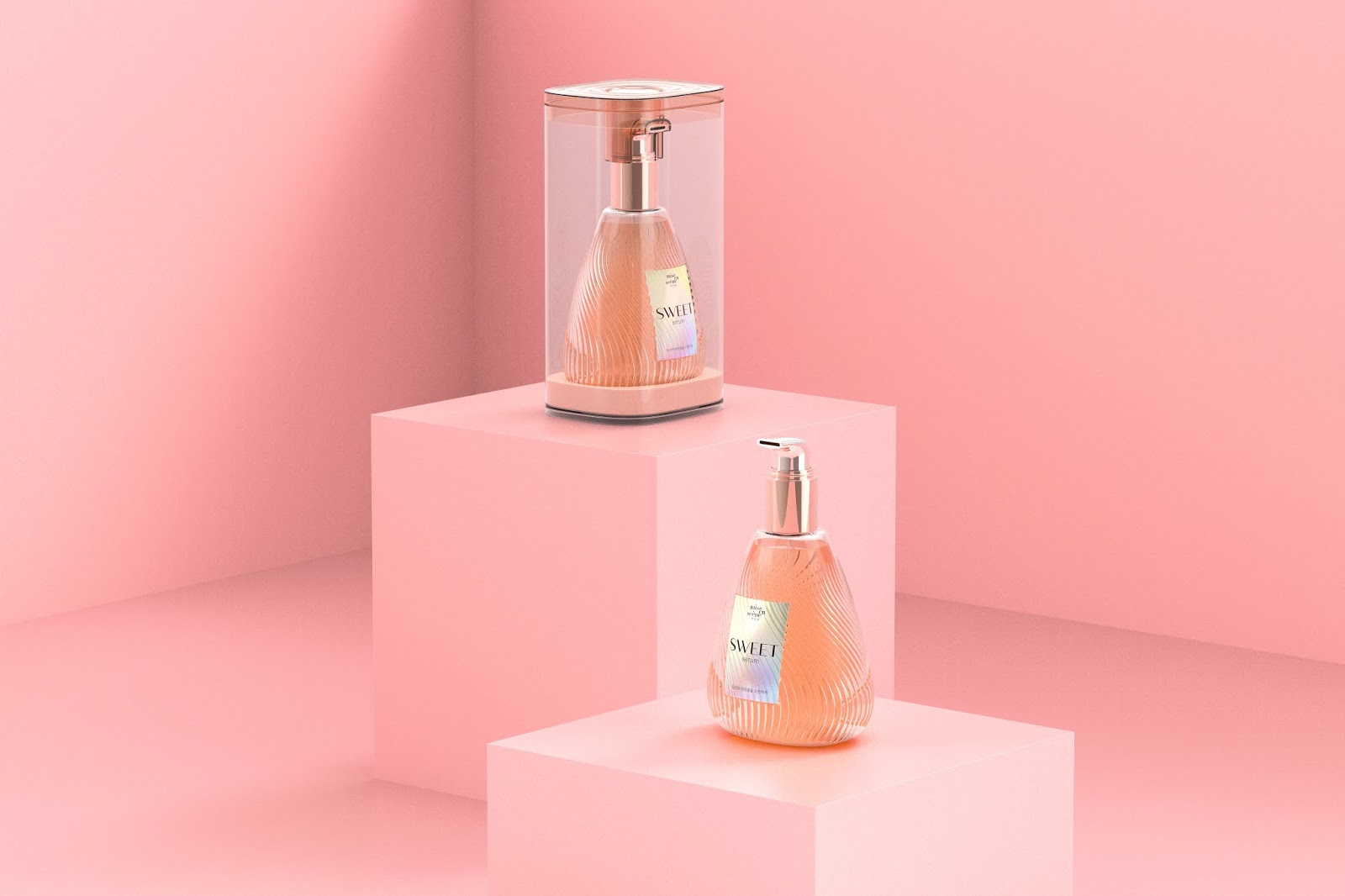 ‘SWEET’ Serum – Sweet hair like meringue – Packaging Of The World