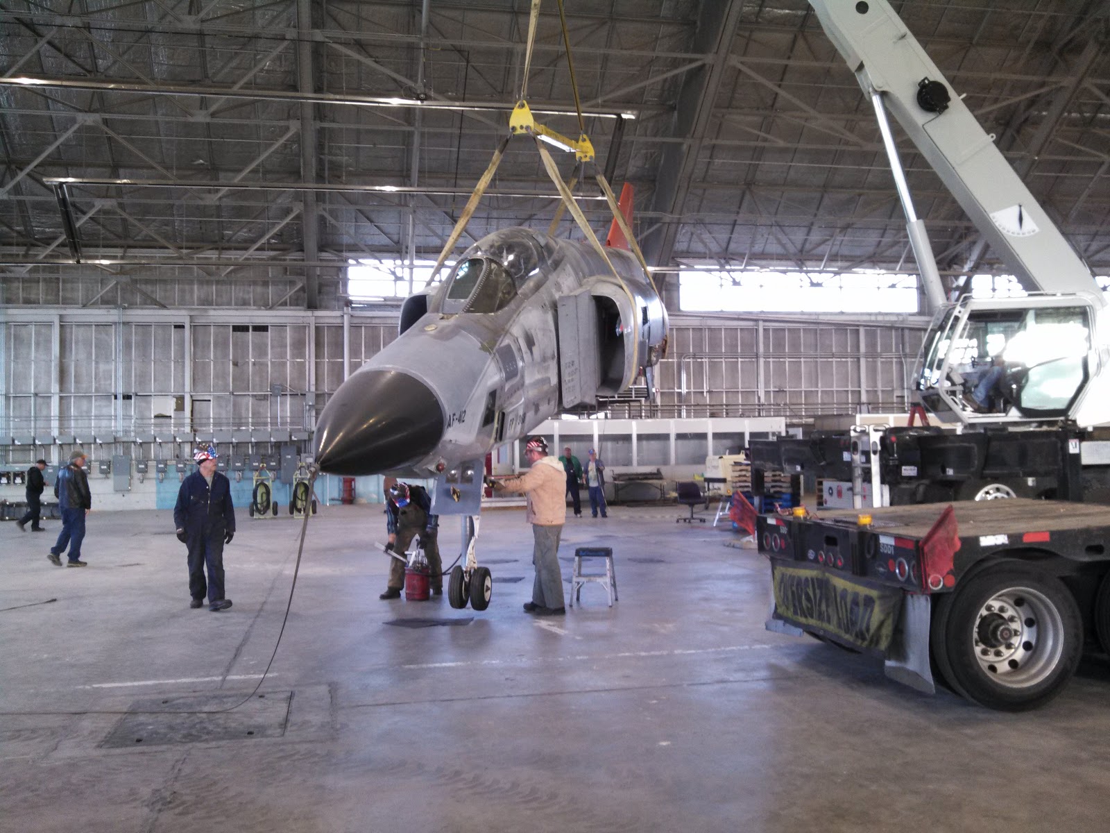 TOPGUN Wings And Wheels: Trip to Edwards AFB and QRF-4C Move