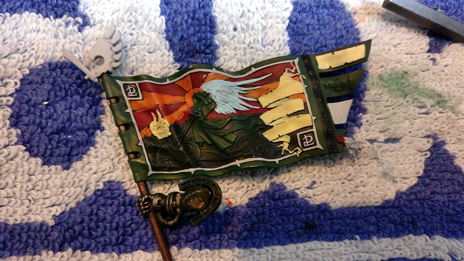 Confessions of a 40k addict: Dark Angels - Ravenwing - Detail work