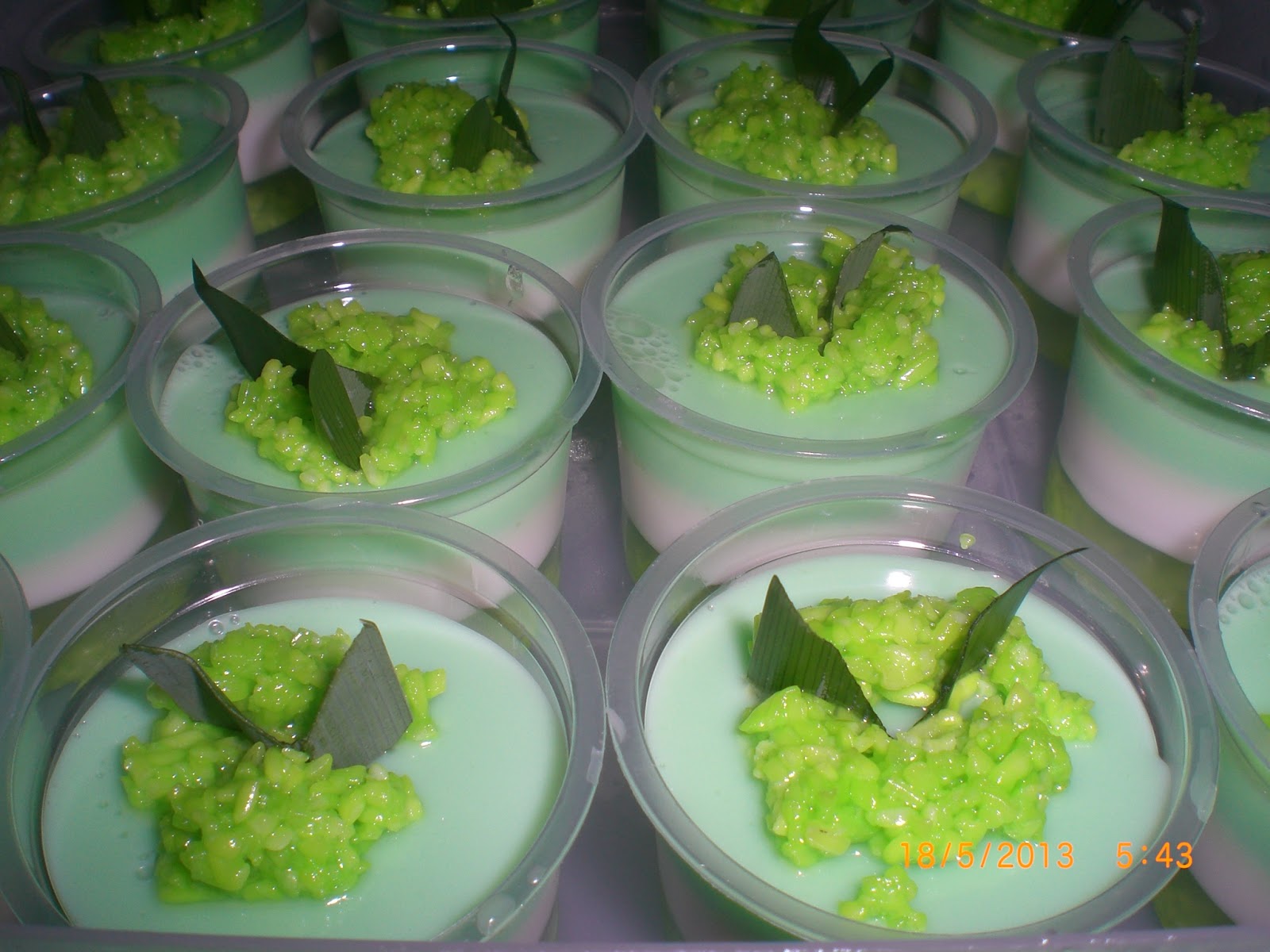 Dapur Mini Ati: PUDING TAPE KETAN HIJAU