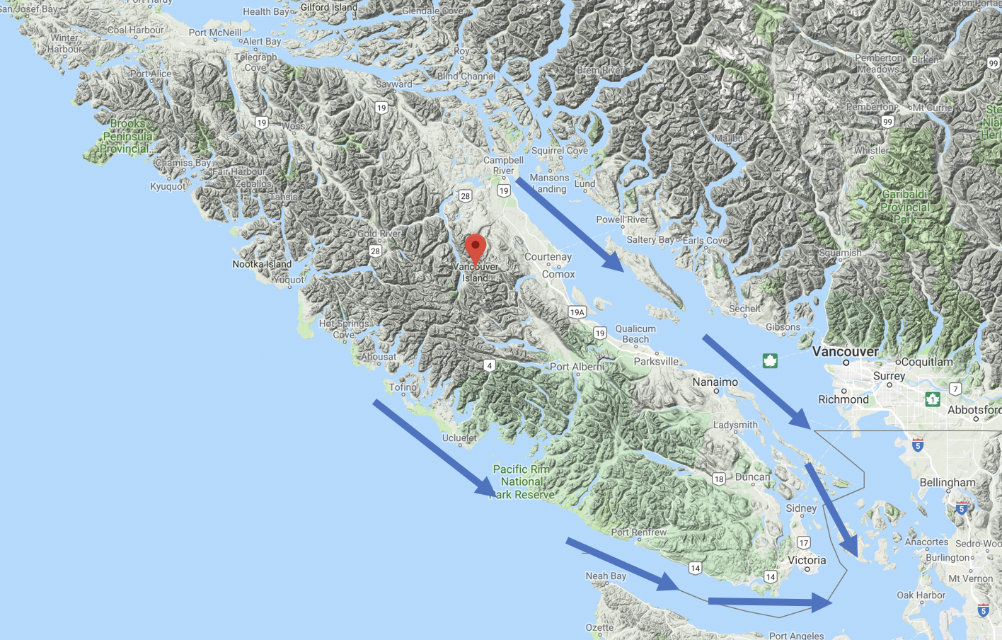 Cliff Mass Weather Blog: The Other Convergence Zone