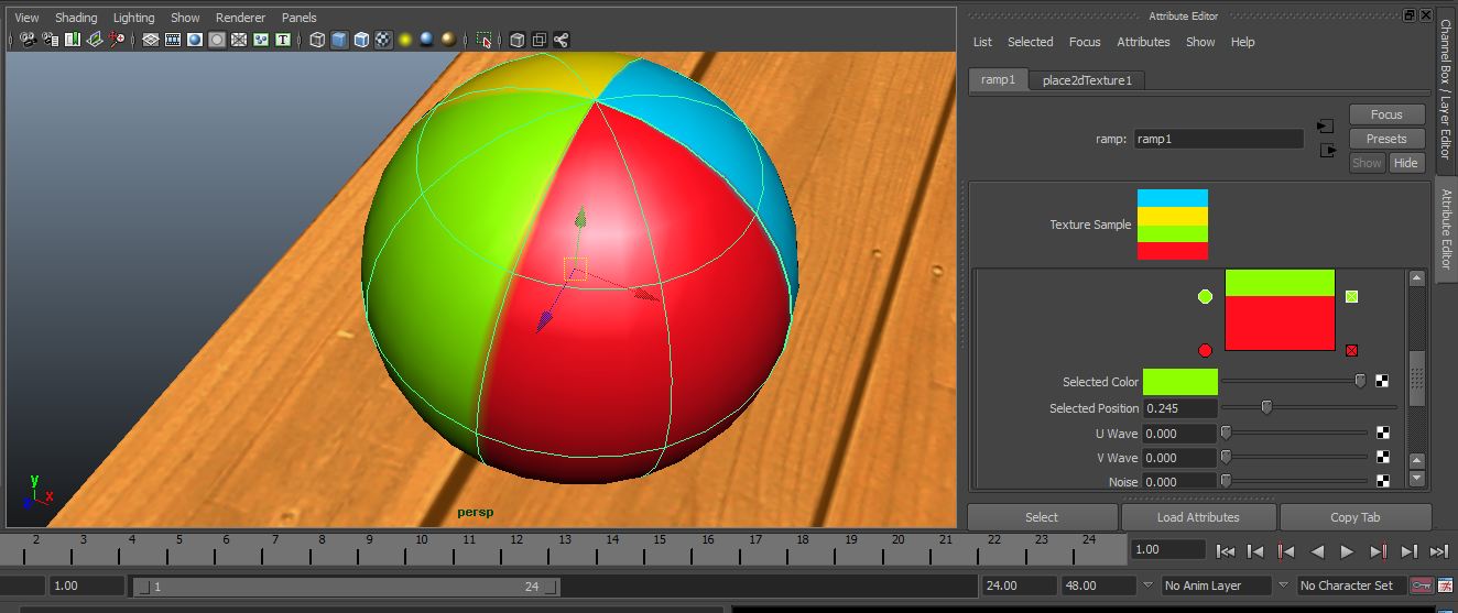 IN3D: Week12, Lab1&2: Maya Bouncing Ball