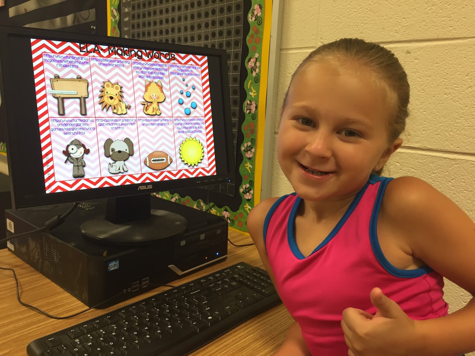 NEW Computer Center Sheet and a FREEBIE - Sharing Kindergarten