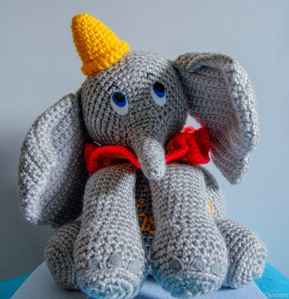 SE-V Crochet: Peluches: Dumbo para Roberto