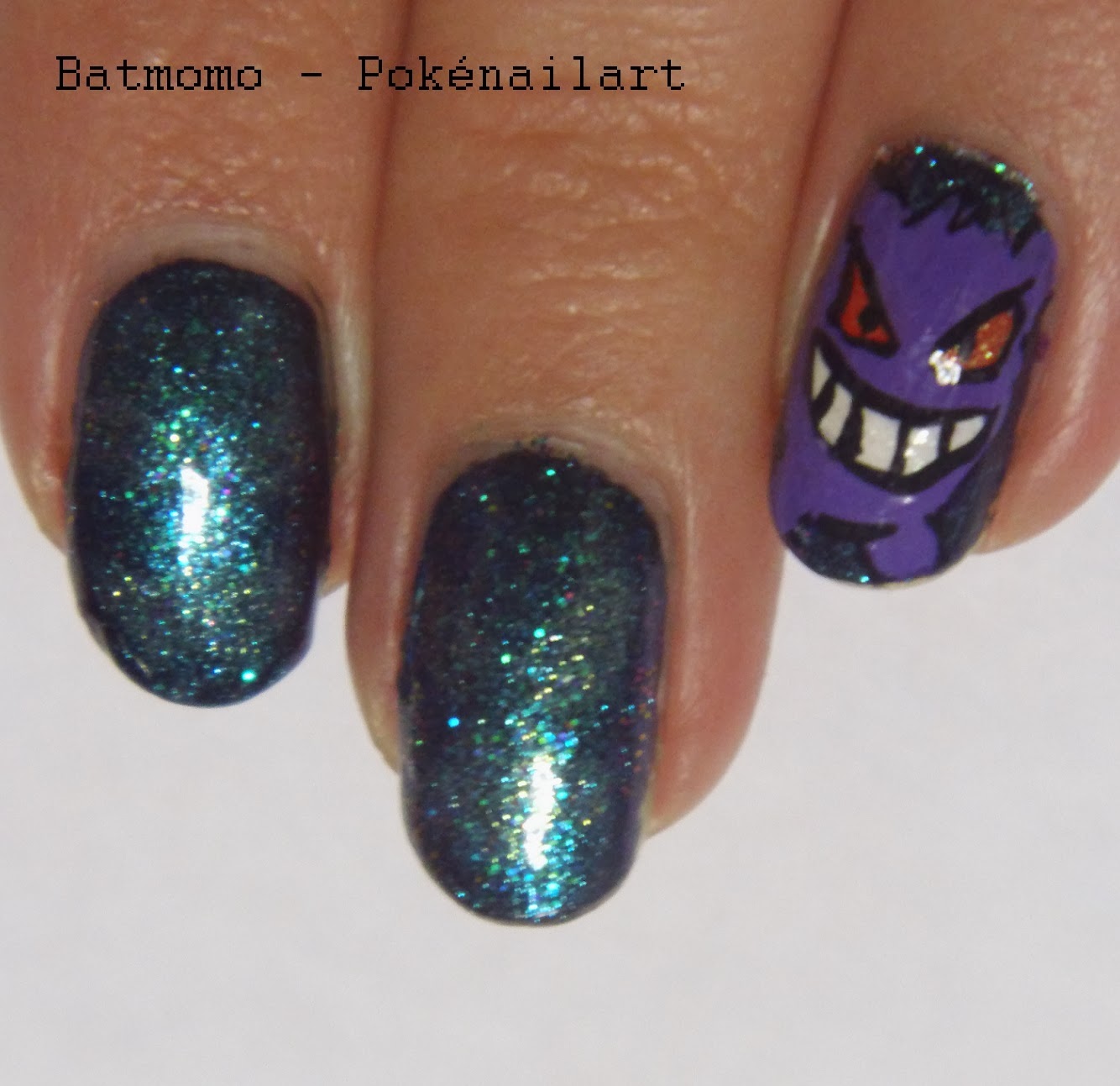 Racho's Nail Love: Guest Post - Batmomo from Pokénailart