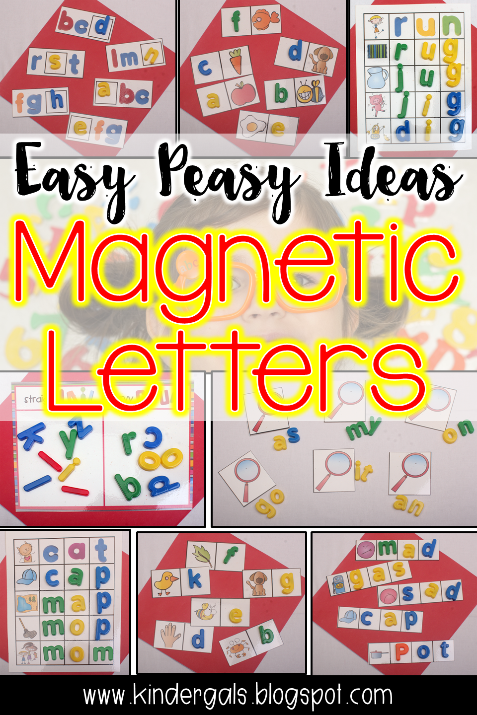 Making the Most of Your Magnetic Letters | KinderGals | Bloglovin’