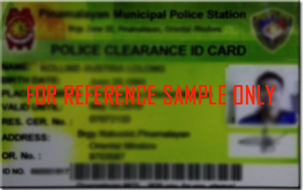 Police Clearance purpose and how to get it. - PH Trending