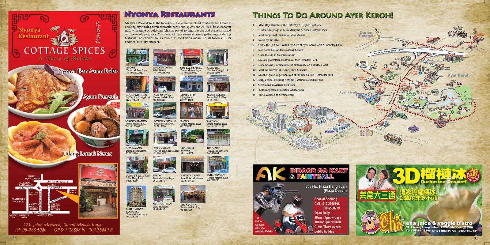 Melaka Street Map 2014/2015