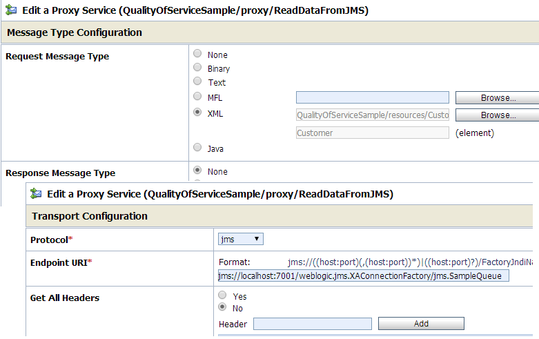 Osb 11g Quality Of Service Or Transaction Use Case Oracle Fusion Middleware Blog