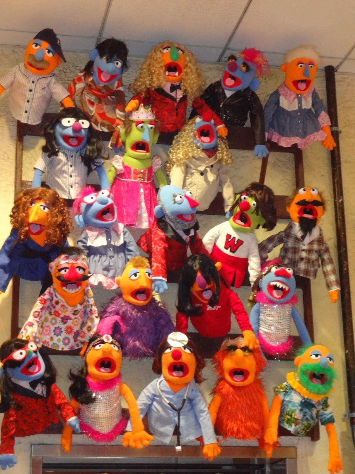 Pink Wand Puppets: Why Not a WhatNot?