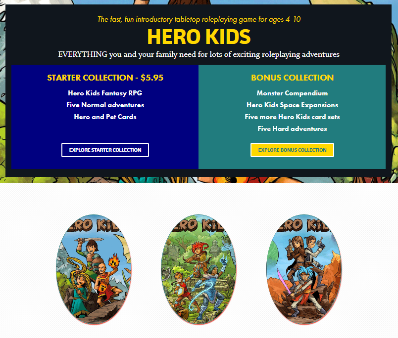 Hero Kids RPG: Hero Kids Bundle of Holding!