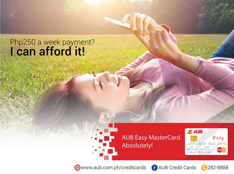 AUB Easy MasterCard Credit Card Launch | Dear Kitty Kittie Kath- Top ...