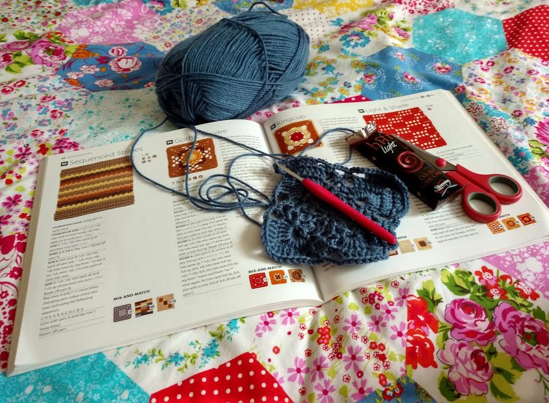 The Patchwork Heart: The Crochet Patchwork Blanket