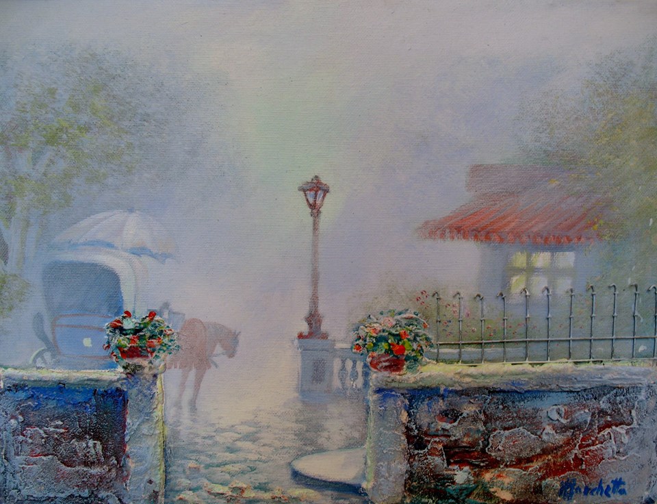 SALA D'ATTESA 1: Giuseppe Marchetta e la nebbia a Roma