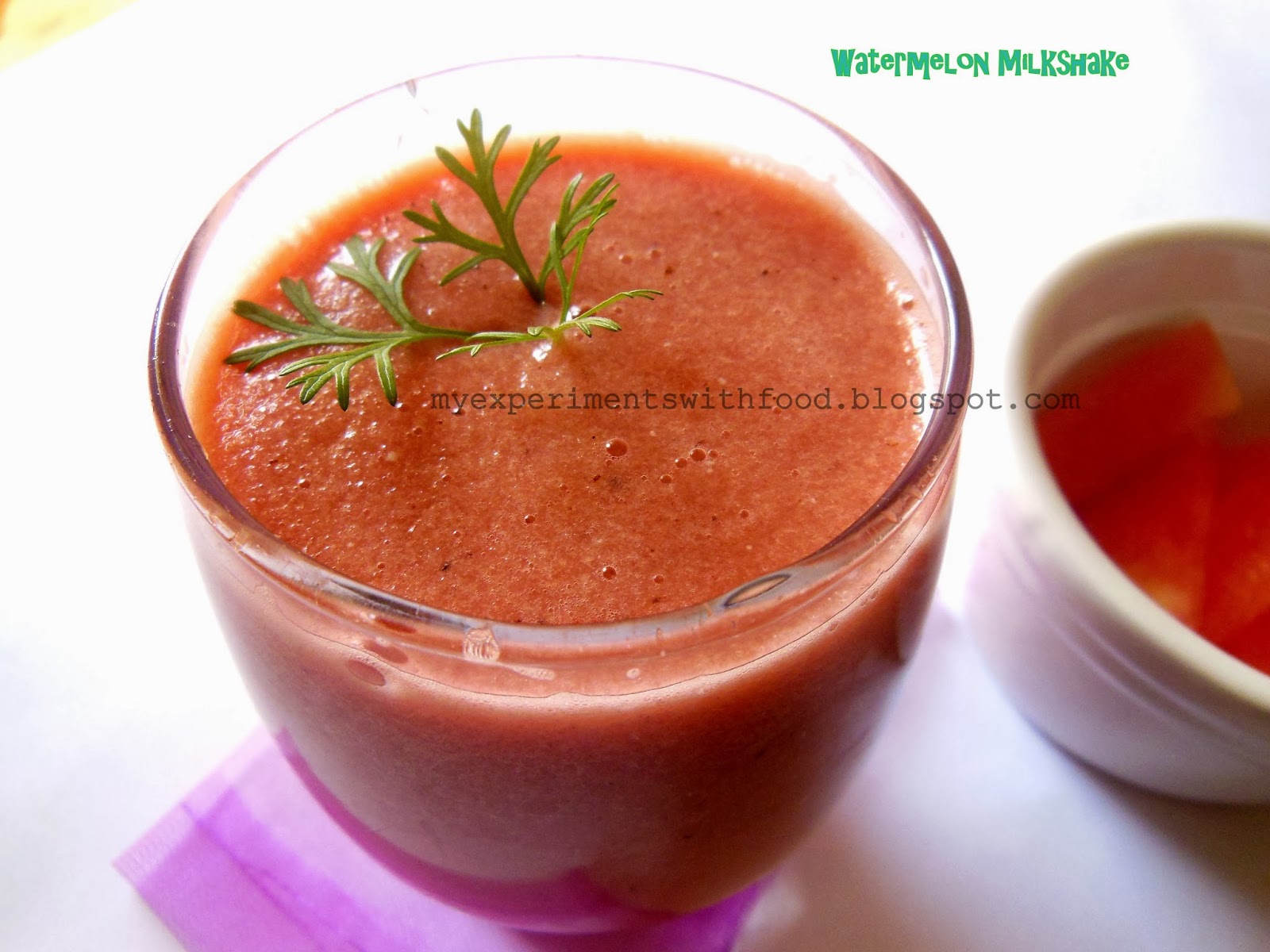 Watermelon Milk shake