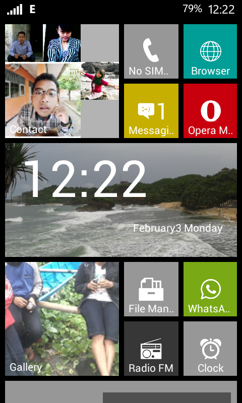 Membuat Tampilan Android Menjadi Windows Phone 8