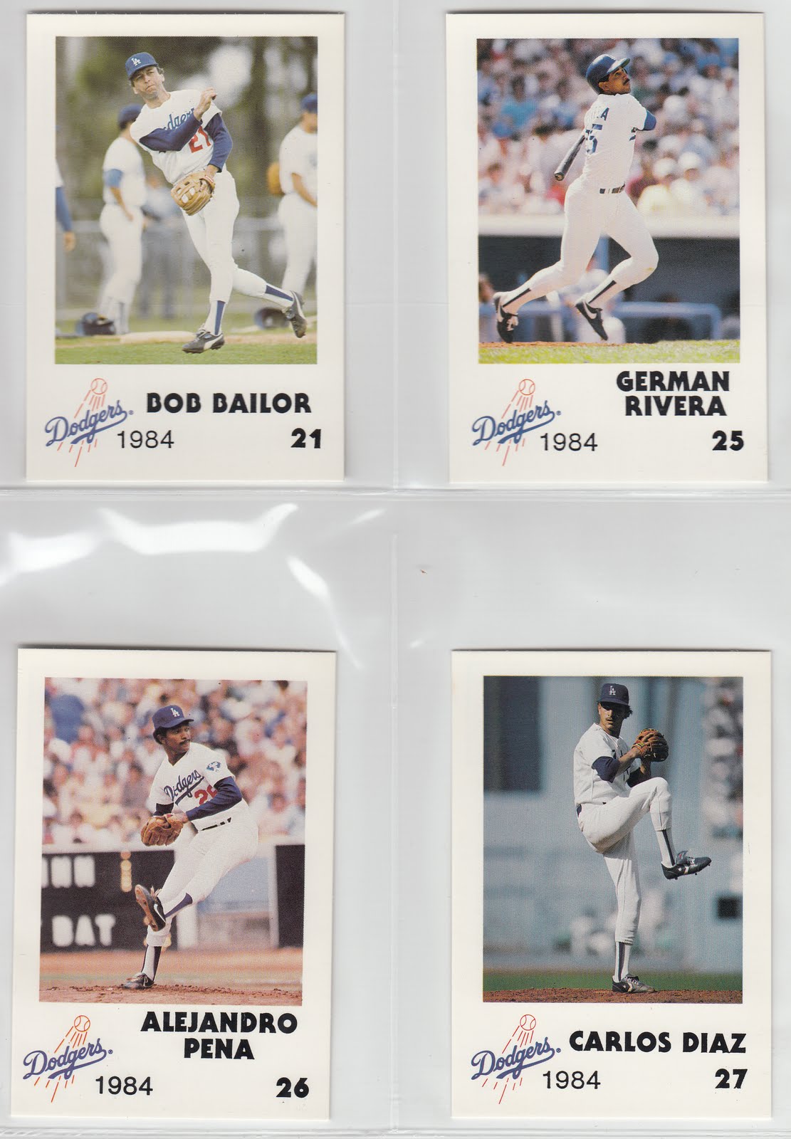 Dodgers Blue Heaven: 1984 Dodgers Police