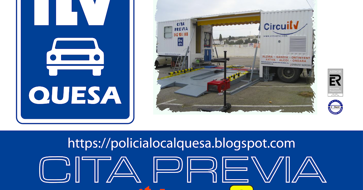 Policía Local de Quesa: Cartel Visita Unidad Móvil Itv Turismos ...
