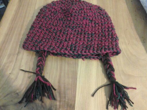 Crone Cronicles: Craft Kids hat with pig tails
