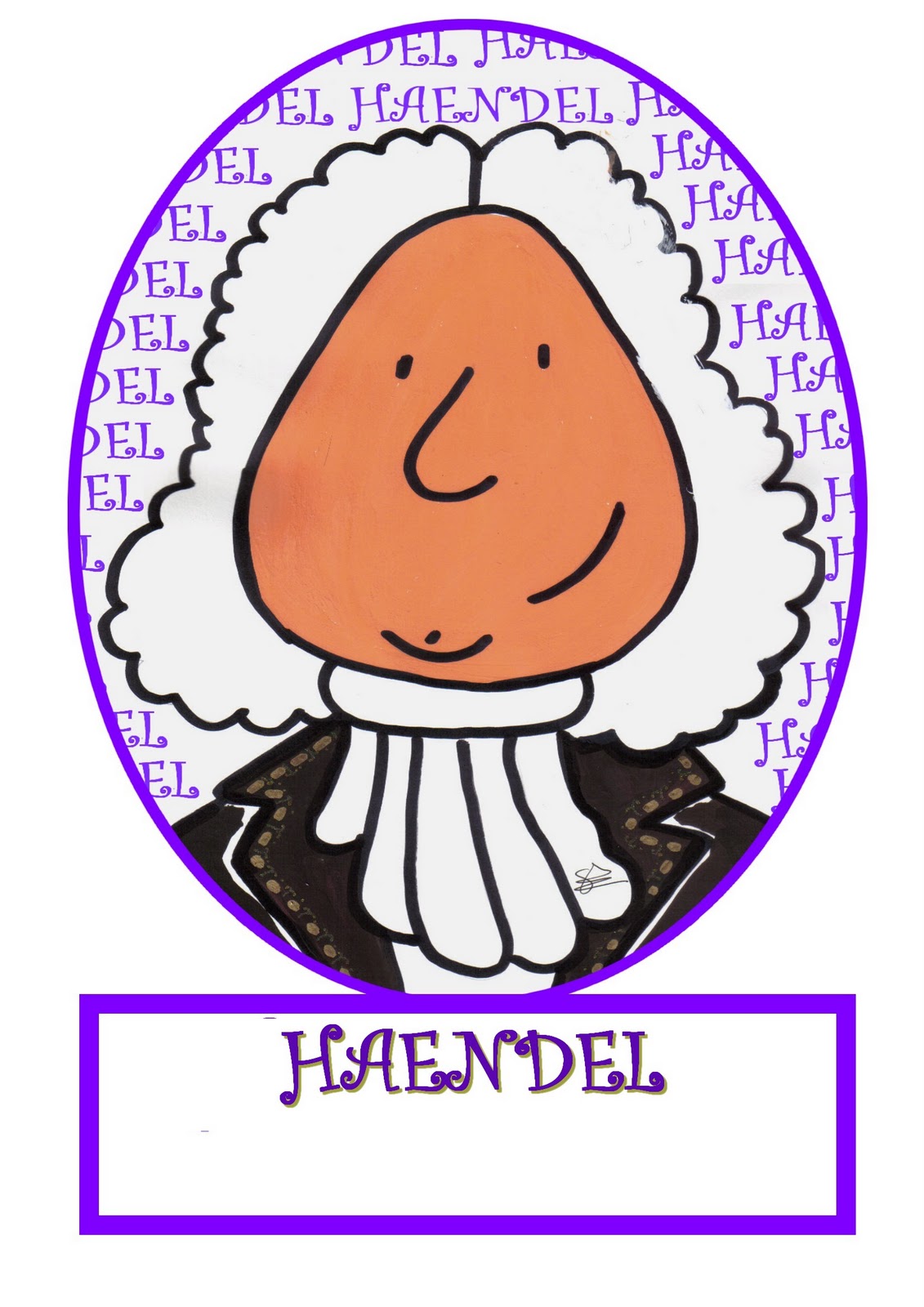 RECURSOS y ACTIVIDADES para Educación Infantil: Dibujos de COMPOSITORES ...