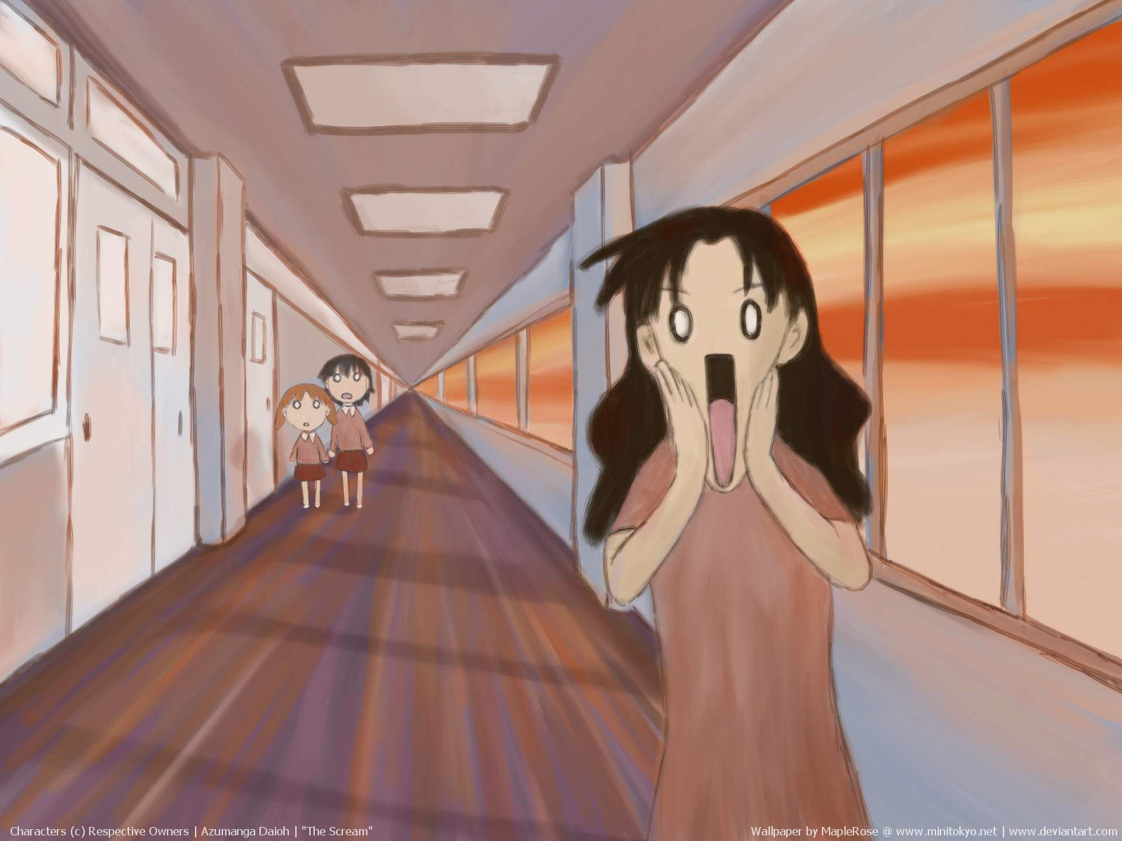 The Scream painting | Animoe
