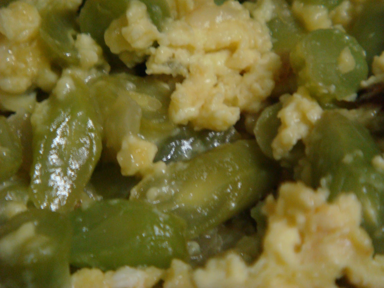 Receitinhas da Tere: Vagem com Ovo