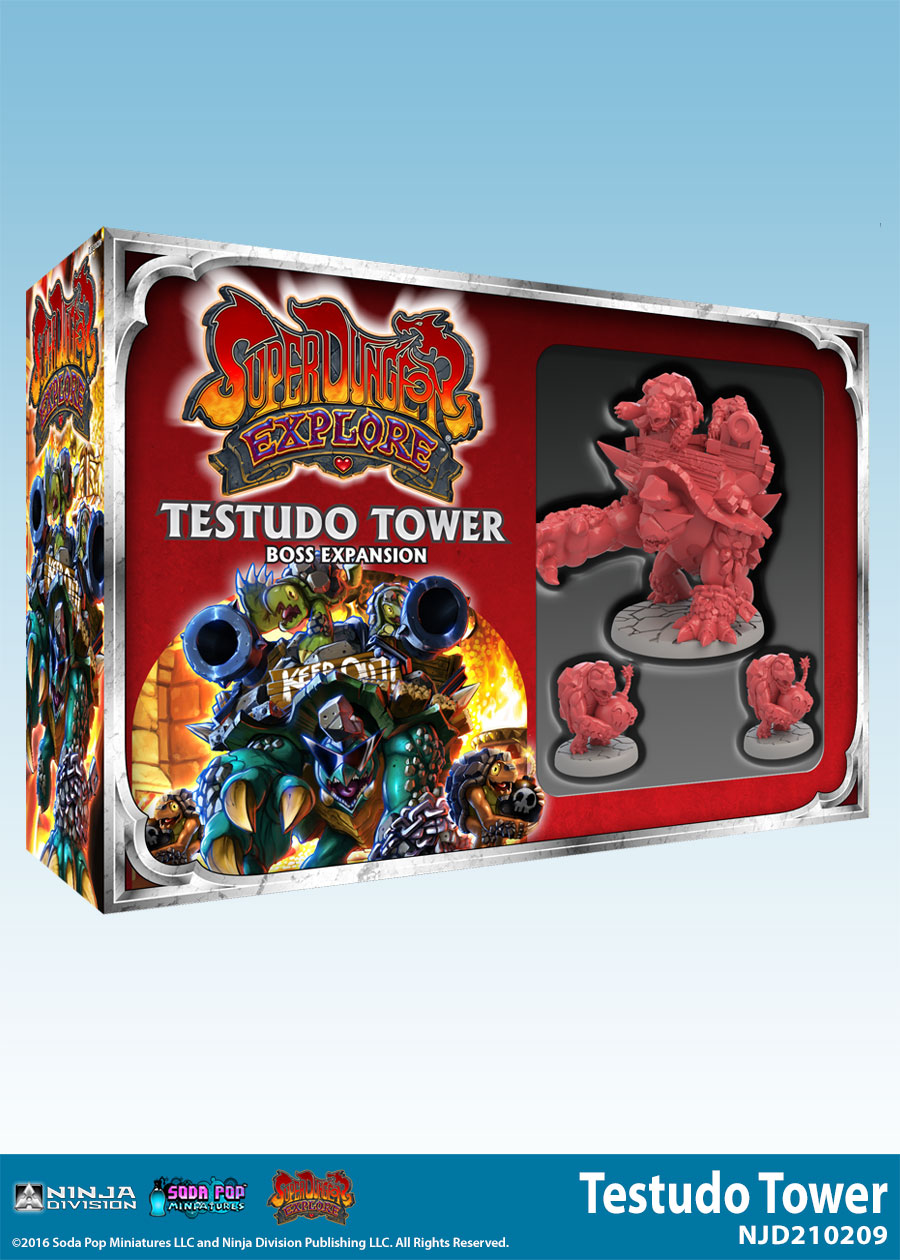 Tabletop Fix: Ninja Division - Testudo Tower Preview