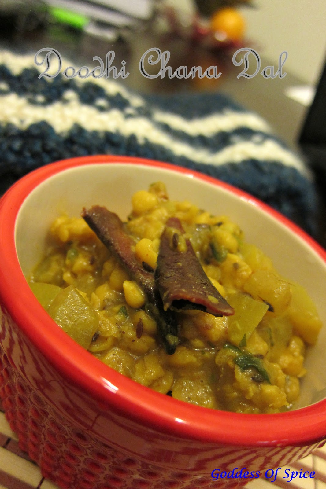 Goddess Of Spice: Doodhi Chana Dal