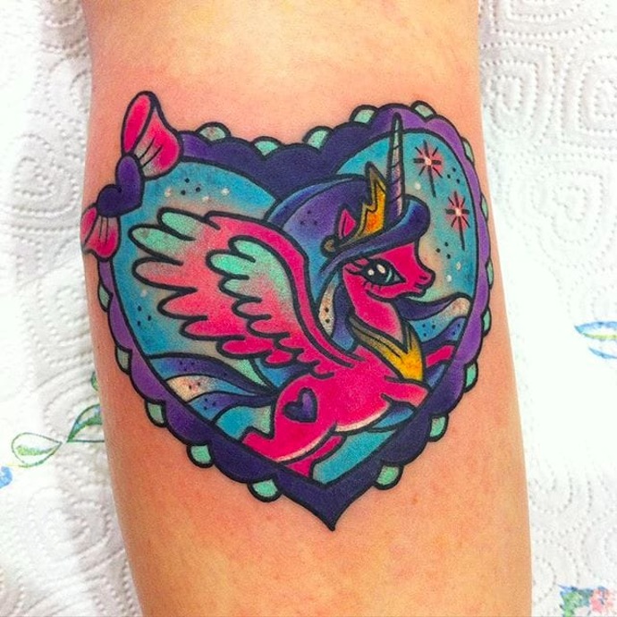 Tato Lucu My Little Pony dan Hello Kitty - Tattoo Magz