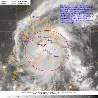 SA GITNA NG BAGYO: Typhoon Bopha (Bagyong Pablo) Update #19 [LANDFALL]