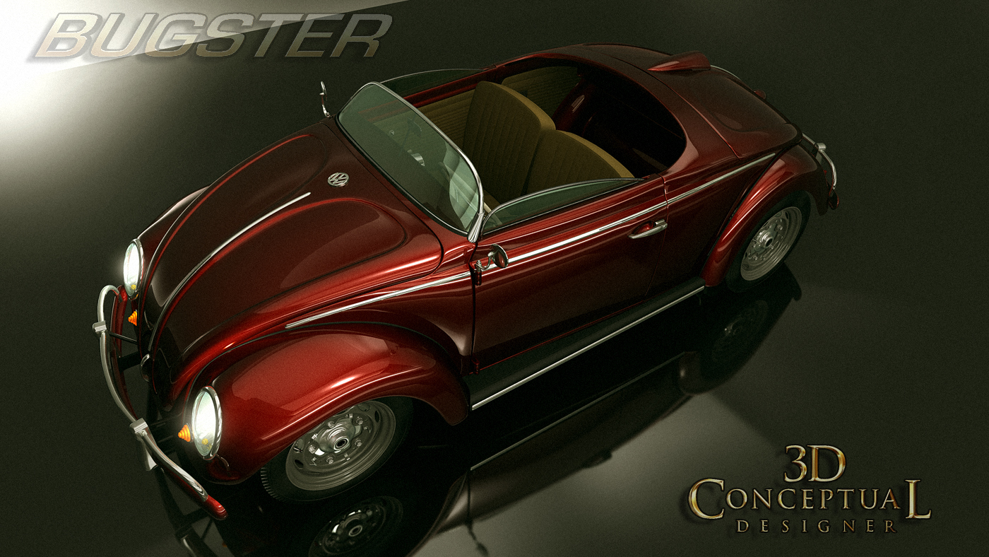 3DconceptualdesignerBlog: Personal Project: The Bugster Coupe PART I