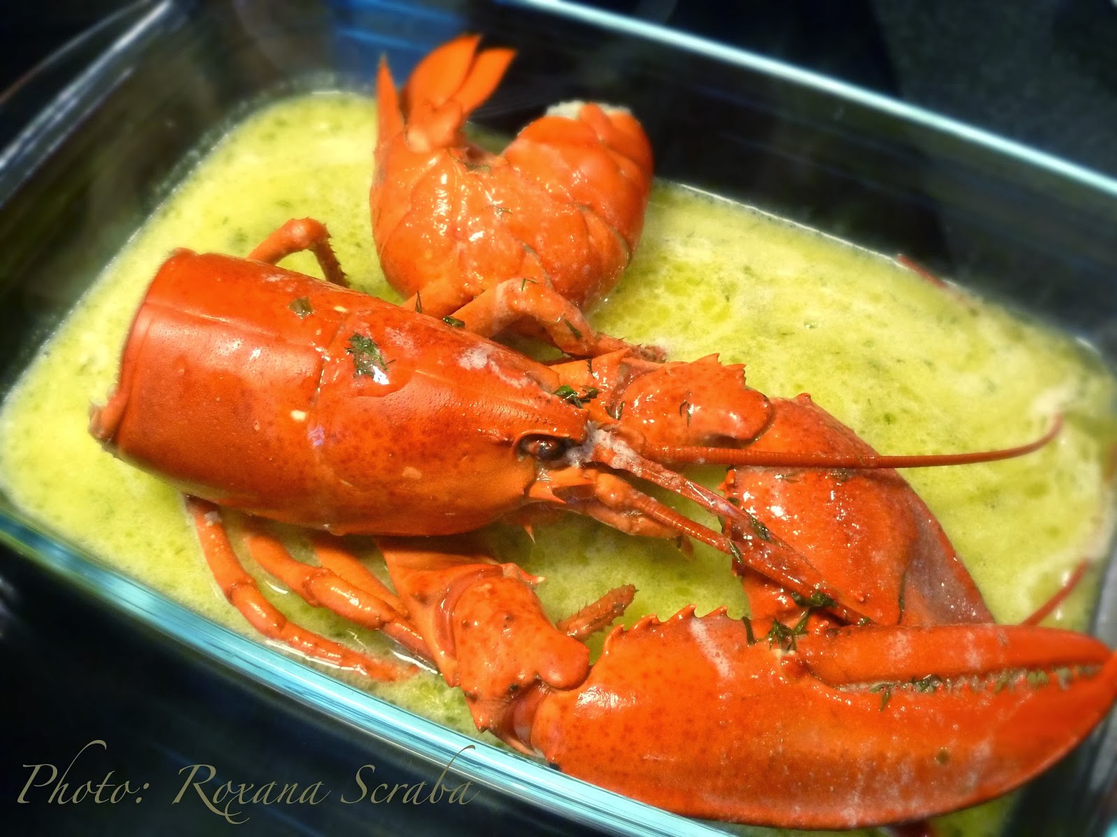 Bunatati din bucataria mea: Homar cu sos de vin alb