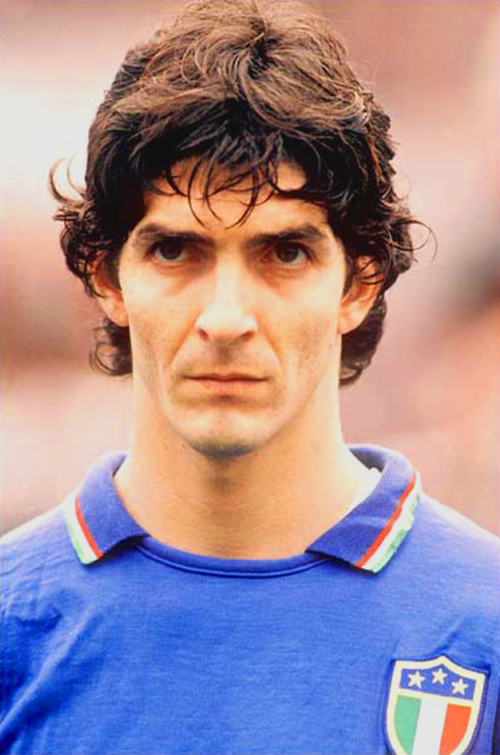 Paolo Rossi (Italia) | Giocatori di calcio, Foto di calcio, Calcio