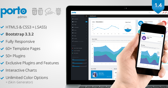 Tutorials: ThemeForest - Porto Admin - Responsive HTML5 Template