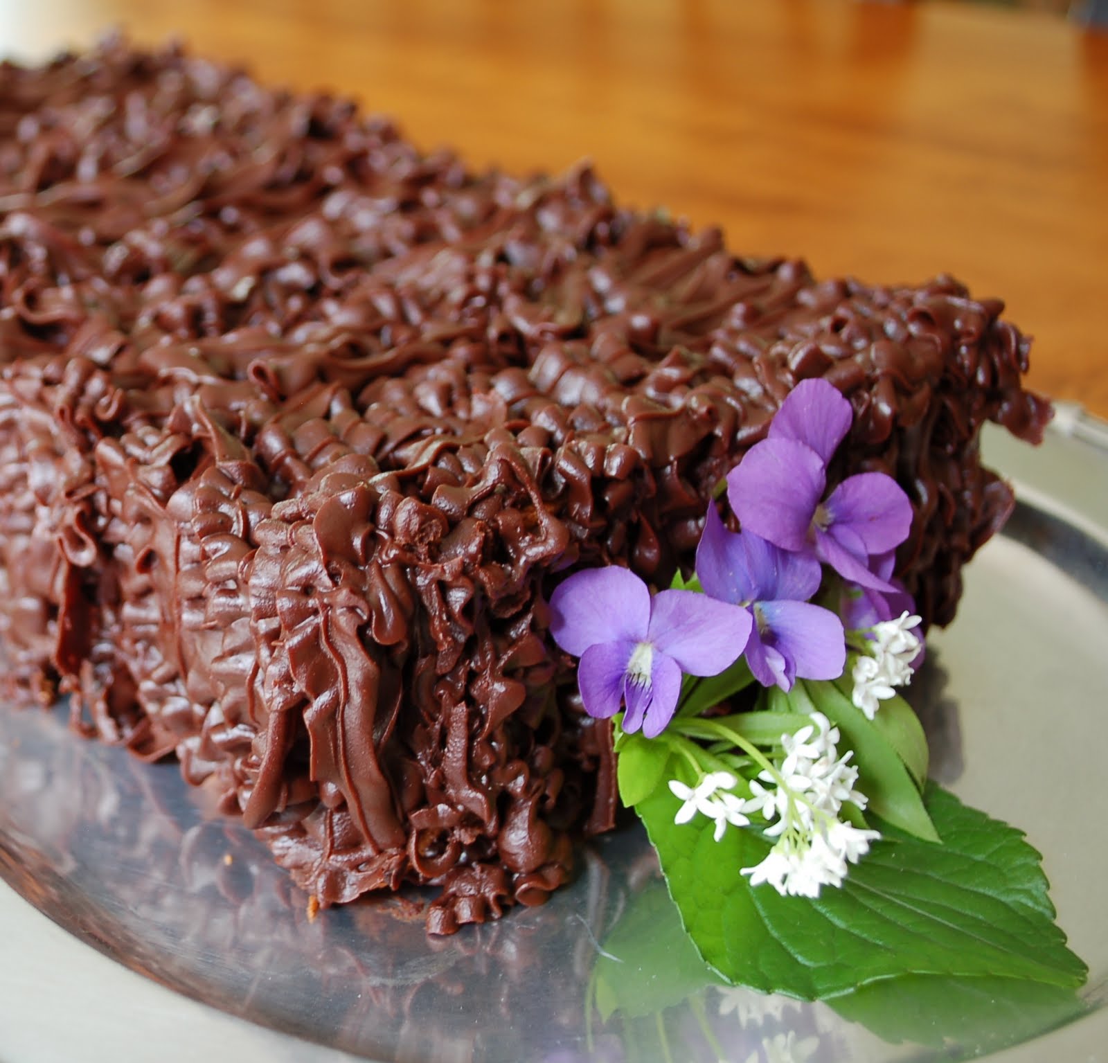 The Spice Garden: Random Recipe # 4 - Triple Truffle Cake