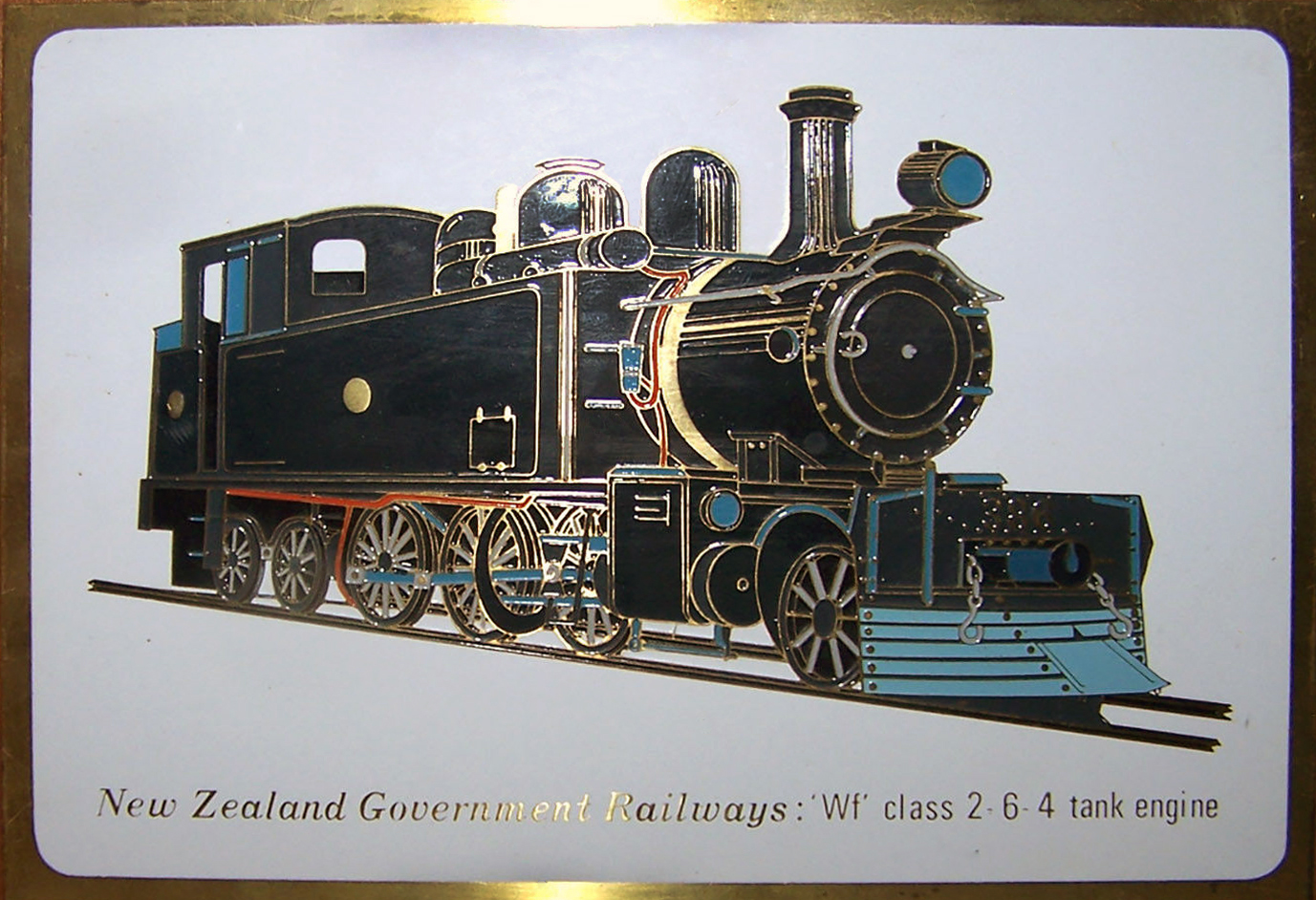transpress nz: NZR 2-6-4 tank locomotive