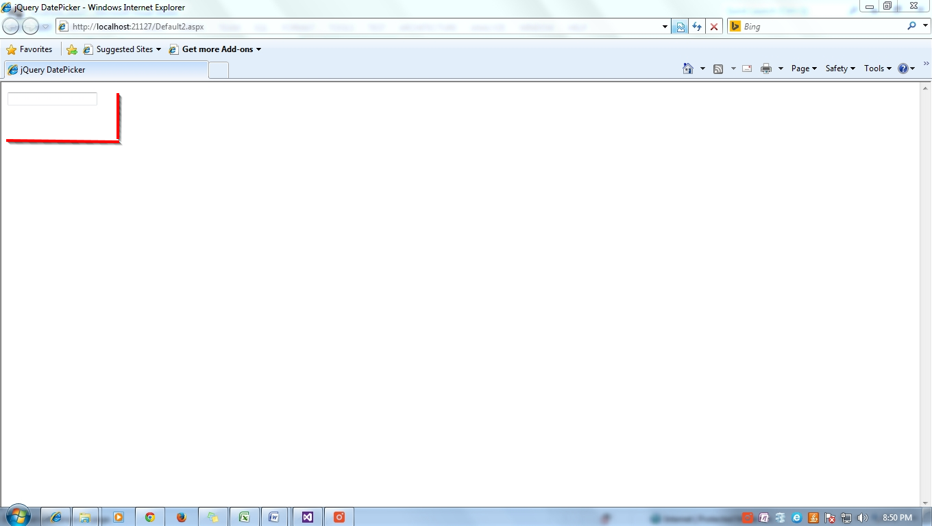 Jquery Datepicker With Textbox Using Aspnet C ~ Screenshotsdrizzles 7220