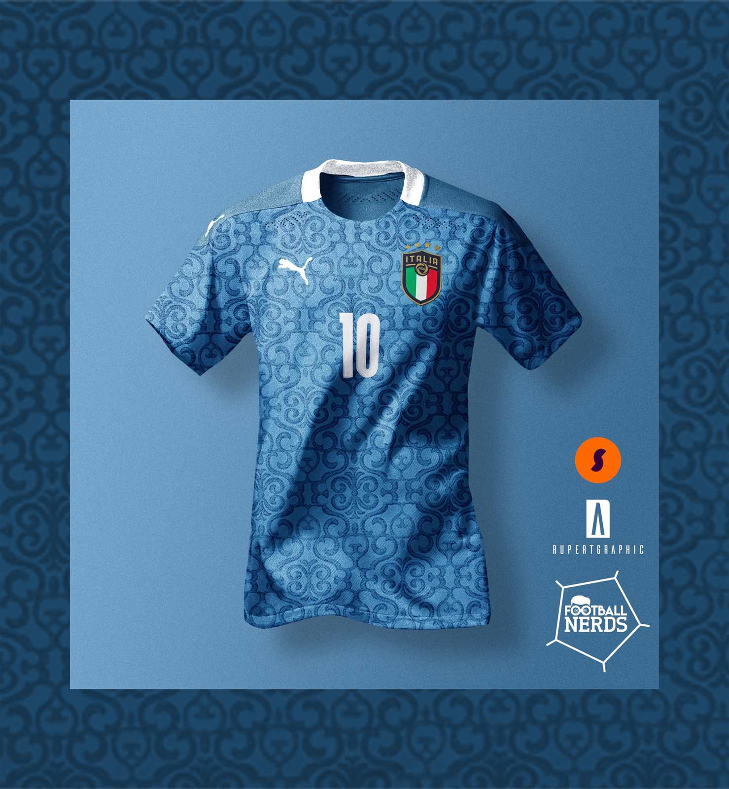 Puma Italy 'Renaissance' Home Kit Concept "Leaked" - Footy Headlines