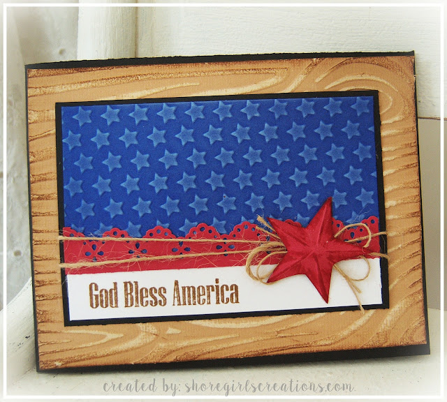 Shoregirl's Creations: Patriotic 3D Star Template